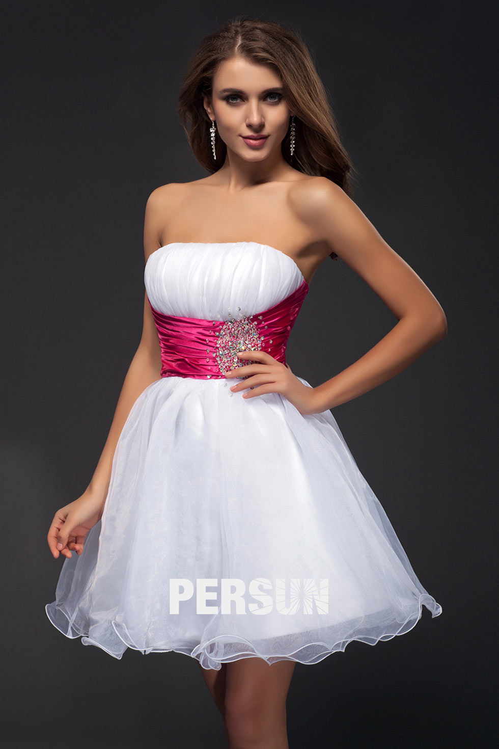 Belles Robes Blog Robe De Soiree Courte Avec Strass